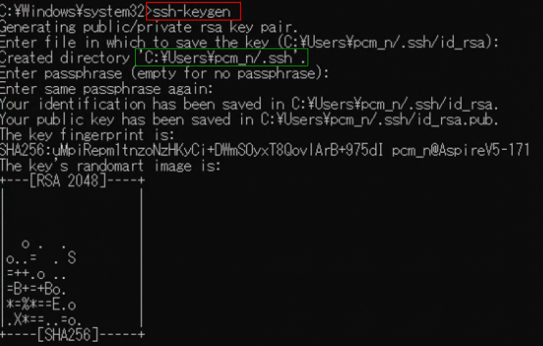 Windows10+SSHサーバーにWindows10のSSHクライアントにて公開鍵認証でパスワード入力なしで接続できるようにしたときの覚え書き | 技術屋さんの日記帳